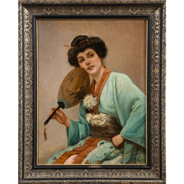 Pedro Sáenz Sáenz | Mujer japonesa | MutualArt