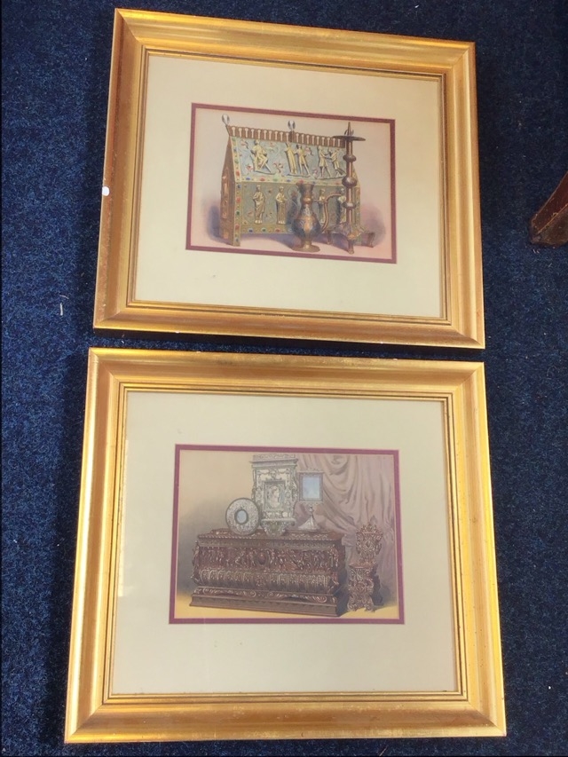 Victorian School | A pair of Victorian chromolithograph prints of ...