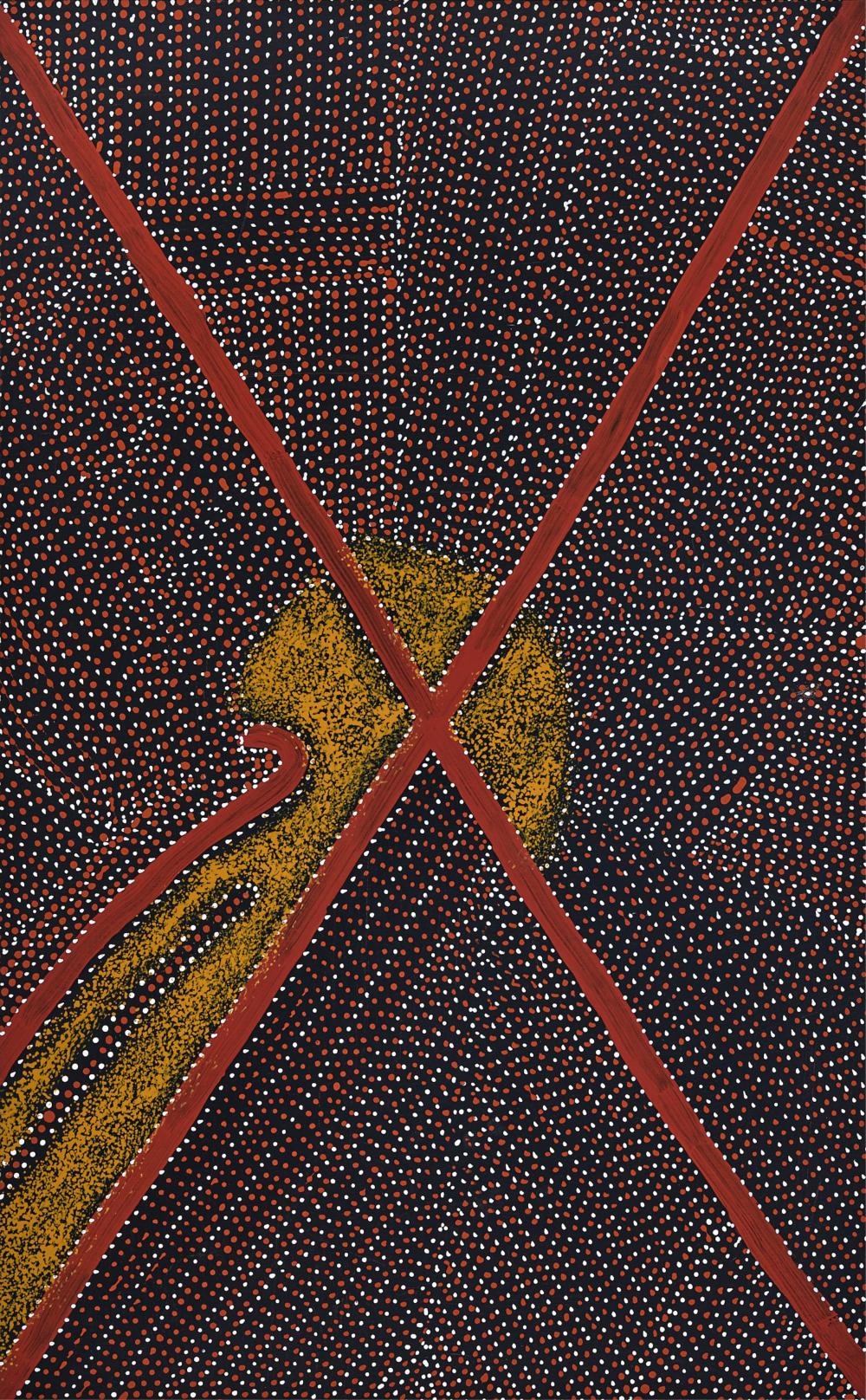 Mary Rumble Pitjara | Mountain Devil Lizard Dreaming (Circa 1960 ...