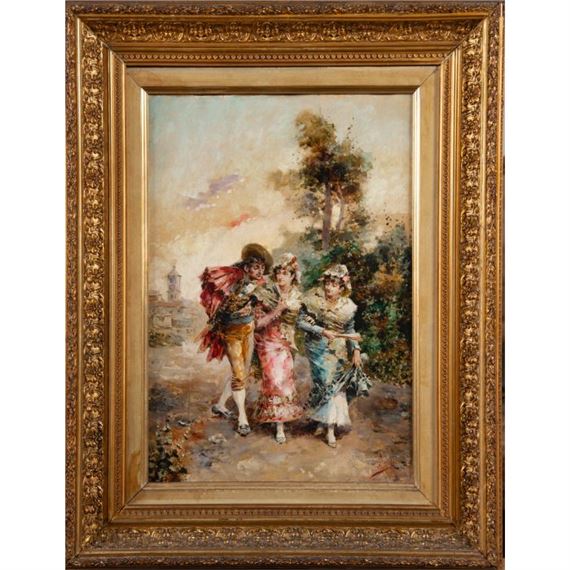 José Denis Belgrano | El piropo | MutualArt