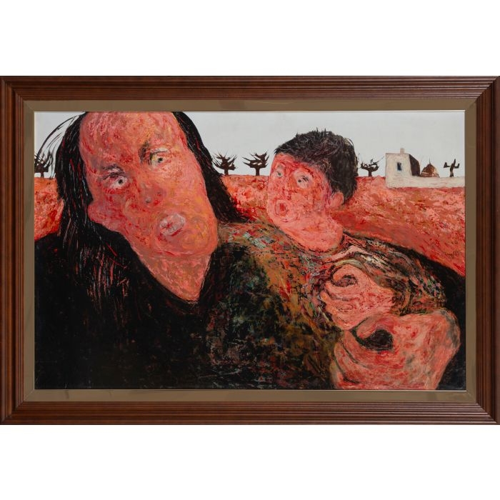 Juan García Ripollés | Dos figuras (1966) | MutualArt