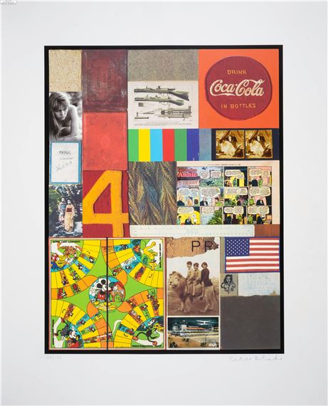 Peter Blake | Sir Peter Blake (b.1932) Homage to Rauschenberg (2011 ...