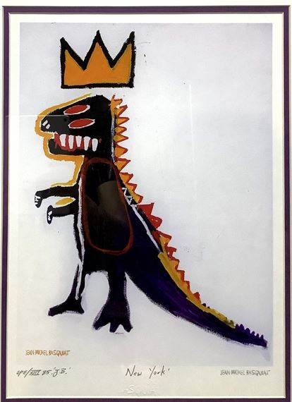 Jean-Michel Basquiat | BRONZE (1982) | MutualArt