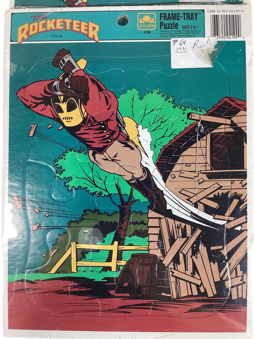 Walt Disney Studios | Rocketeer Puzzles & Walt Disney Coloring Book ...