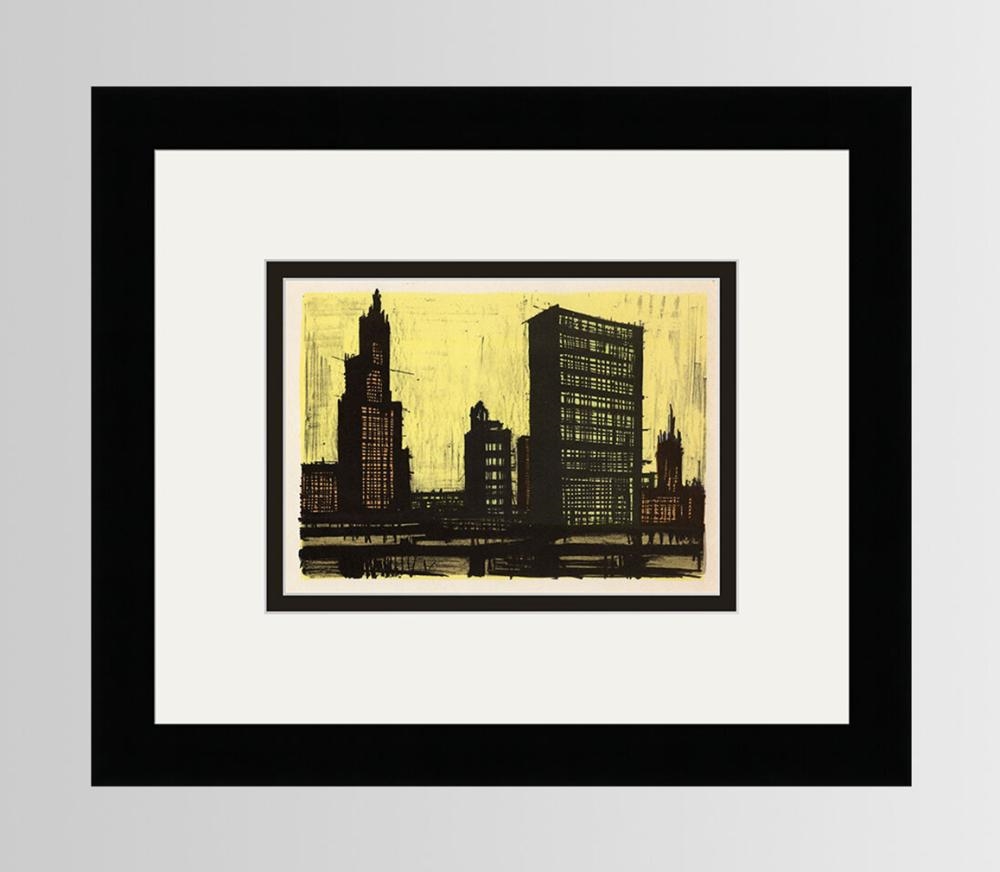 Bernard Buffet | Bernard Buffet New York IX 1967 lithograph (1967 ...