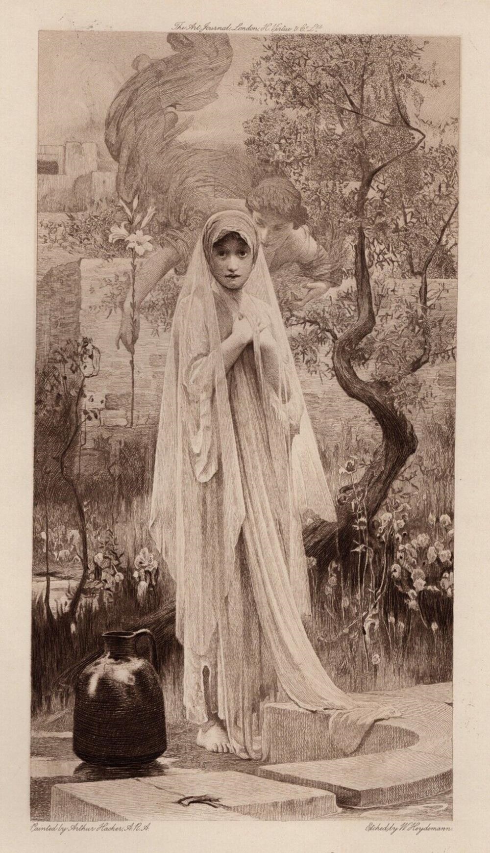 Arthur Hacker | A lady reclining in a boat | MutualArt