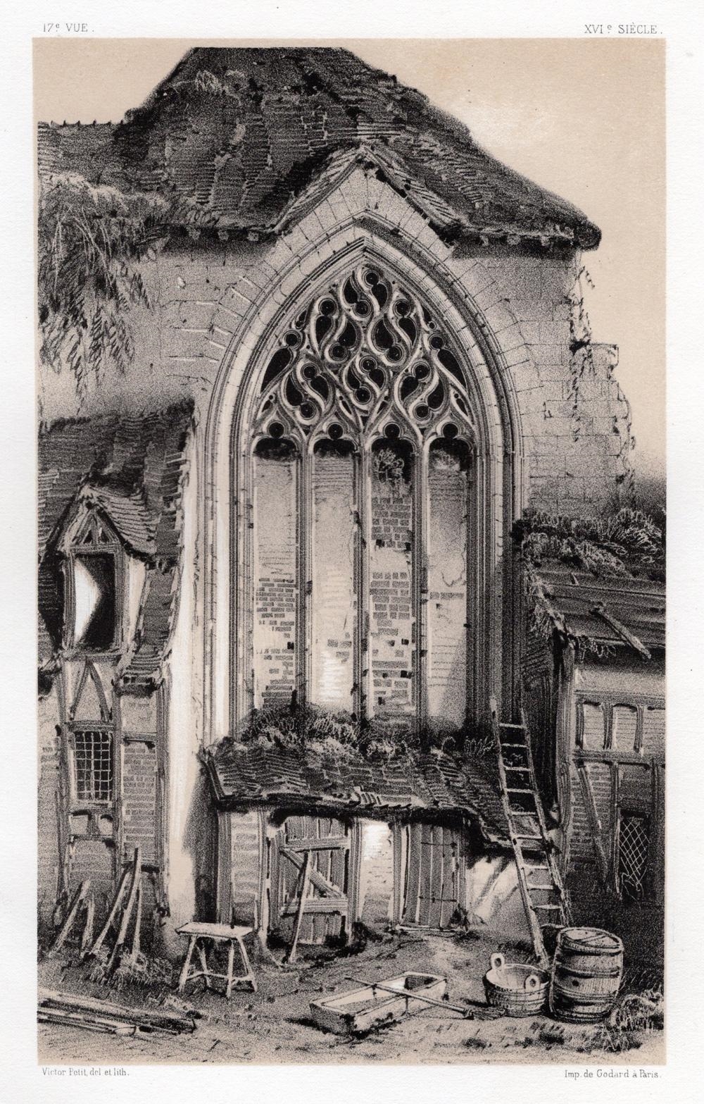 Victor Jean Baptiste Petit | Victor Petit Original 1800s Lithograph St ...