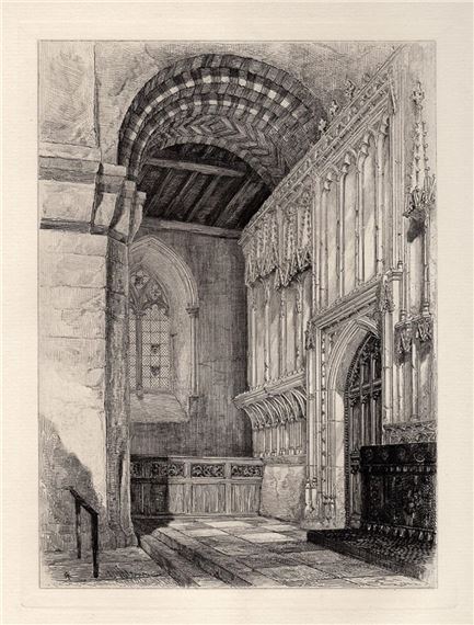 Robert Kent Thomas | Robert Kent Thomas St Cuthbert's Screen in St ...