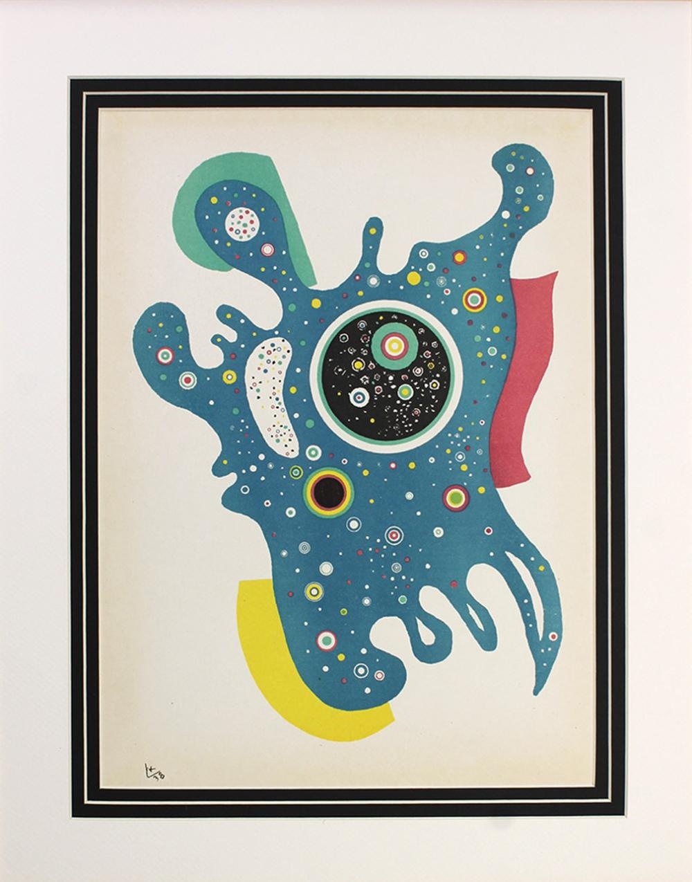 Wassily Kandinsky | Wassily Kandinsky 1938 Original Stars Lithograph ...