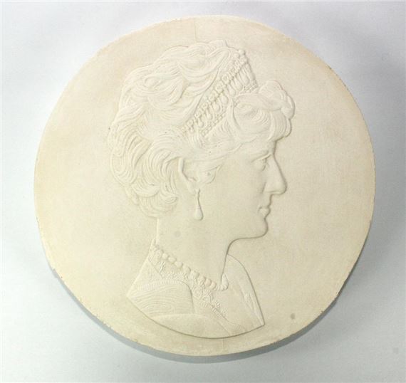 Stuart Devlin | Unique Plaster Coin Model of HRH Diana 'Princess of ...