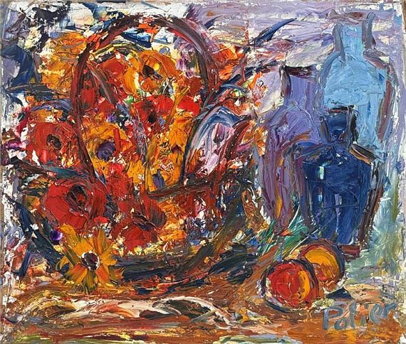Maurice Potier | Nature morte aux fleurs (1979) | MutualArt