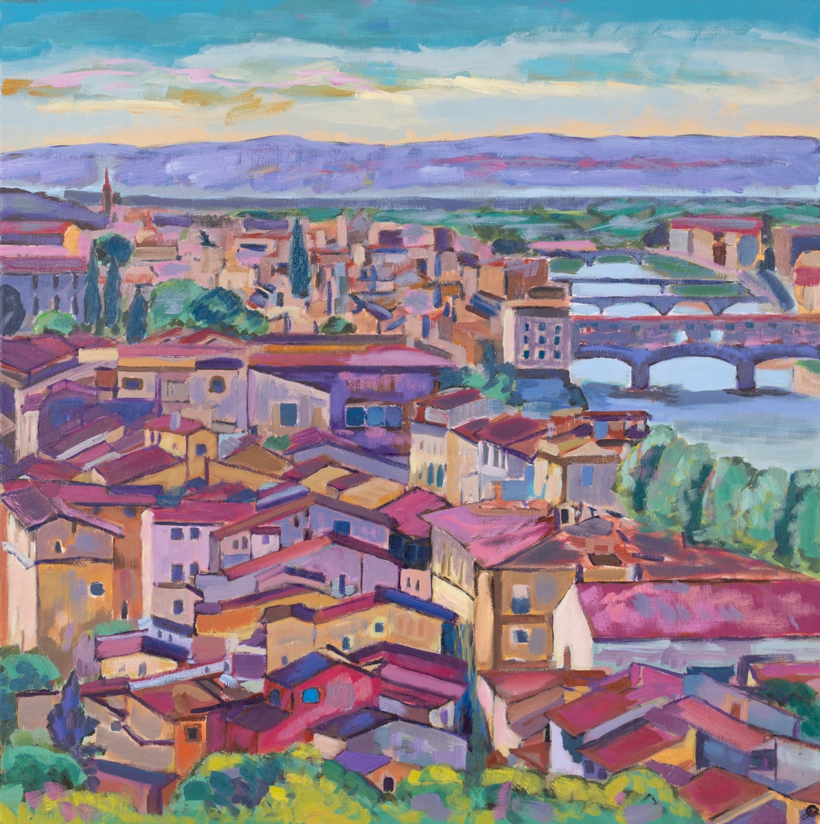Gabriela Paluch | Latem we Florencji (2024) | MutualArt