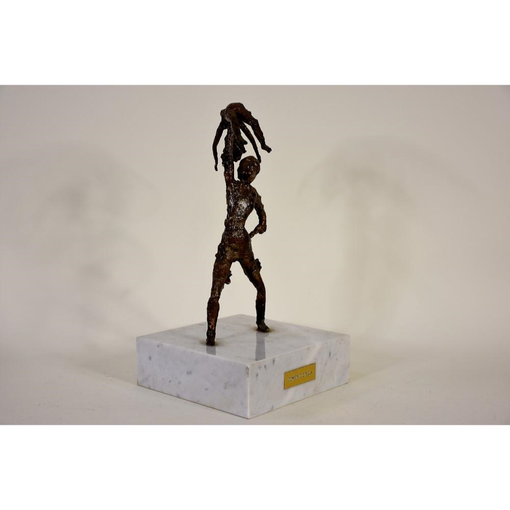 Demetrio D'Tella | Demetrio Della. Bronze sculptured figure of the ...