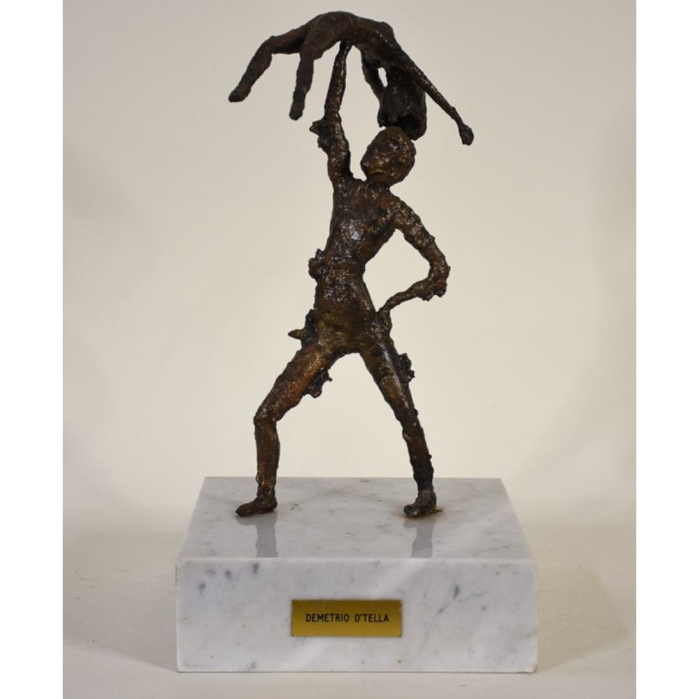 Demetrio D'Tella | Demetrio Della. Bronze sculptured figure of the ...