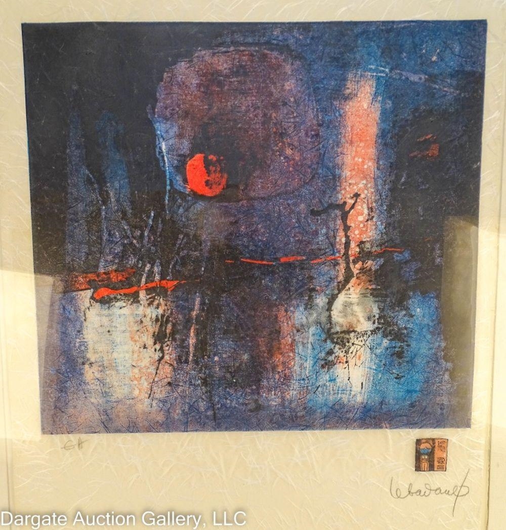Lebadang | 1921-2015) 1975 La Lune Mystere lithograph on handmade paper ...