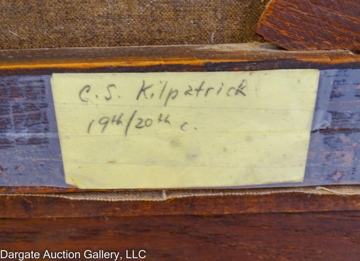 Clarence Samuel Kilpatrick | 1853-1923); Portrait of a woman in red ...