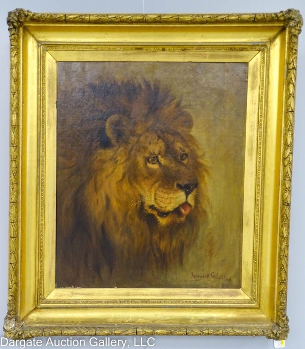 Margaret Collyer | 1872-1945) Circa 1900 / Oil on canvas painting ...
