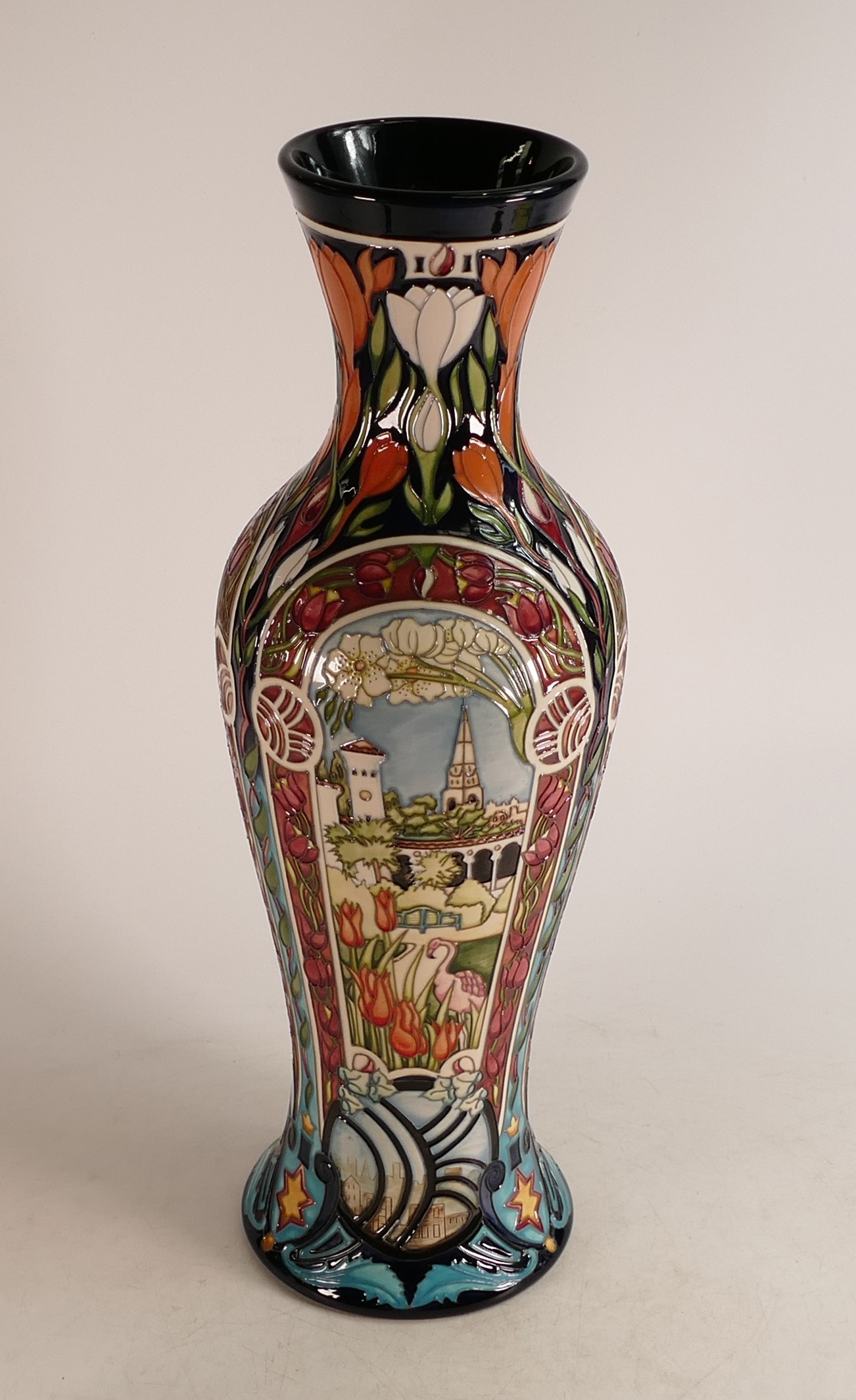 Paul Hilditch | Moorcroft Prestige Rooftop paradise vase | MutualArt