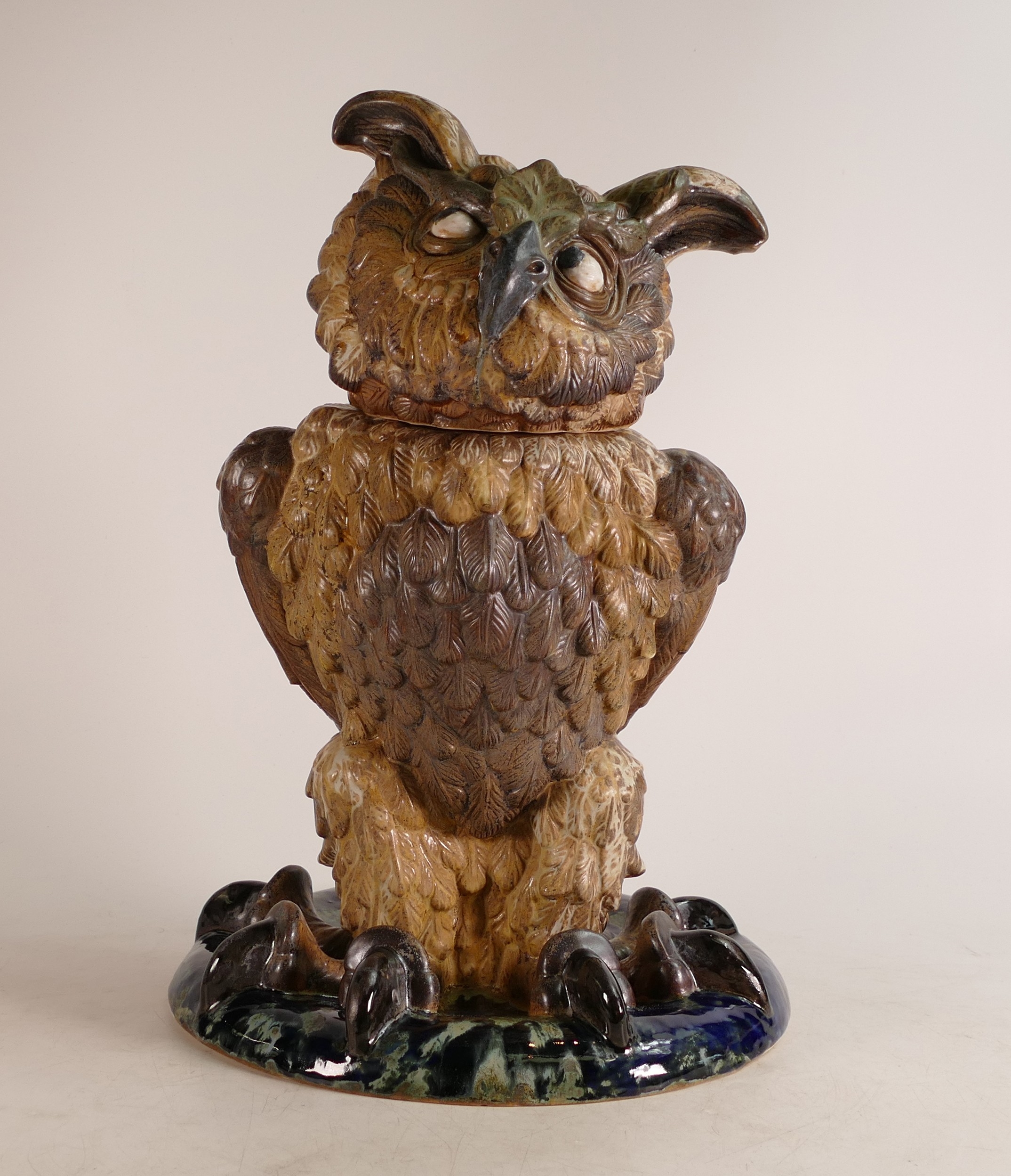 Andrew Hull | Burslem Pottery impressive Major wise old owl Grotesque ...