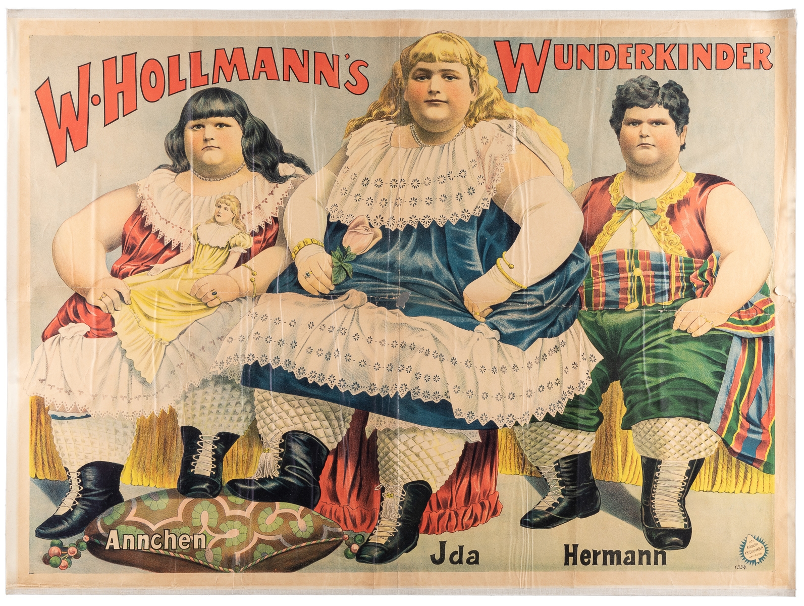 Adolph Friedländer | Hollmann’s Wunderkinder German Poster (Circa 1900s ...