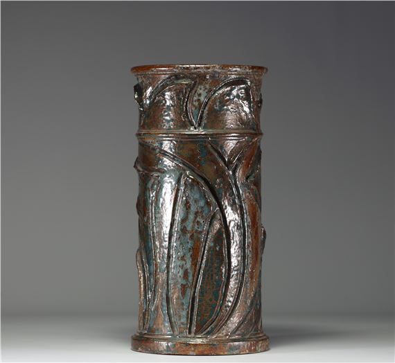 Arthur Craco | Arthur CRACO (1869-1955) Art Nouveau umbrella stand ...