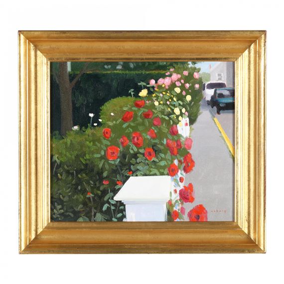 Hillary Osborn | Sidewalk Roses | MutualArt