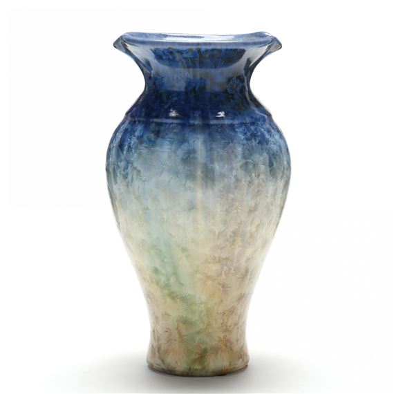 Kent A Follette | Crystalline Pottery Vase | MutualArt