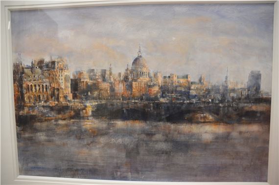 Gary Benfield | St Paul's from the Thames | MutualArt