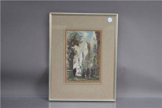 Thomas William Morley | A Dutch Religious Procession | MutualArt