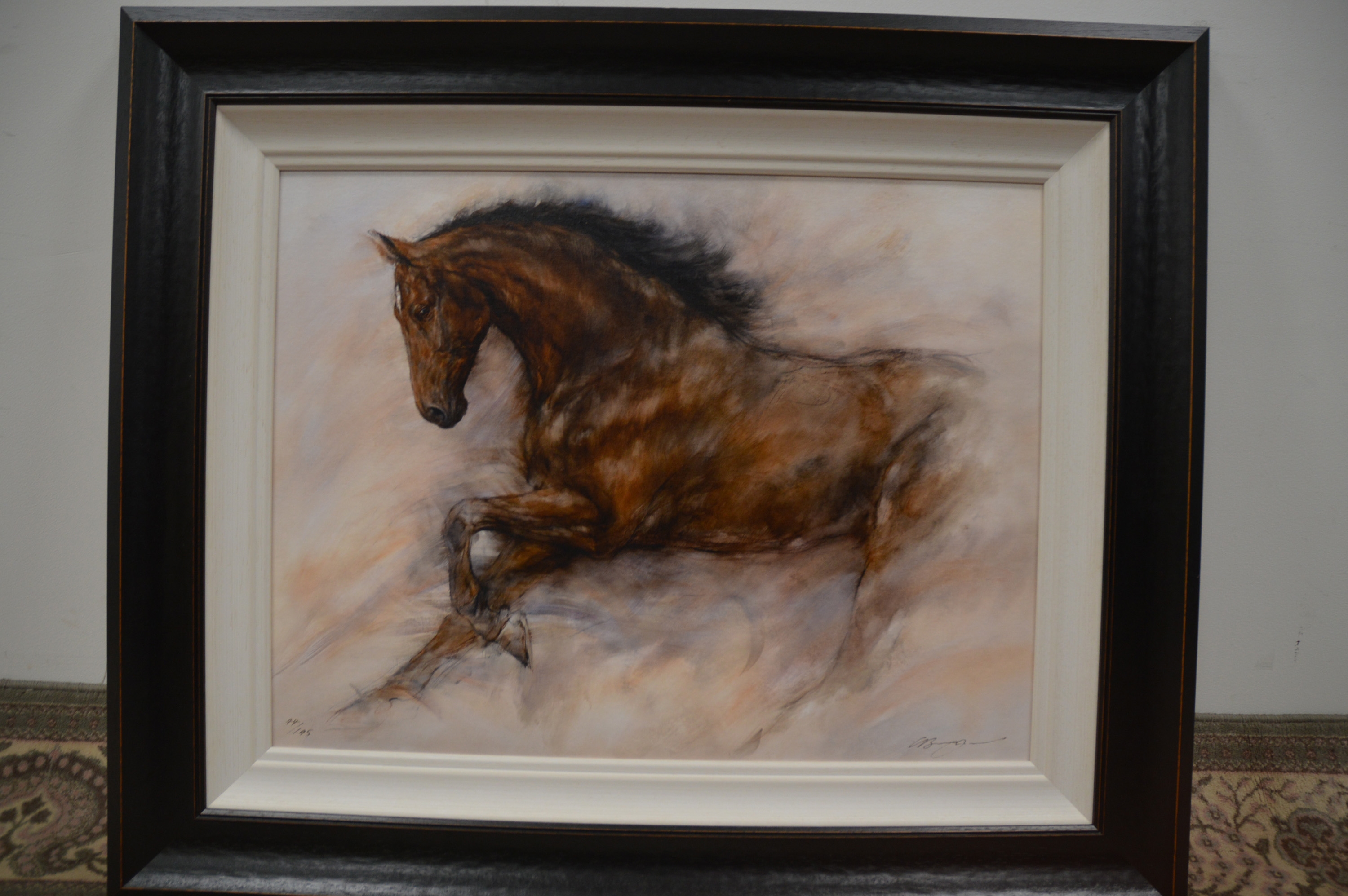 Gary Benfield | Galloping Horse | MutualArt