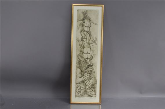 Marcel Chirnoaga | Grotesque etching | MutualArt