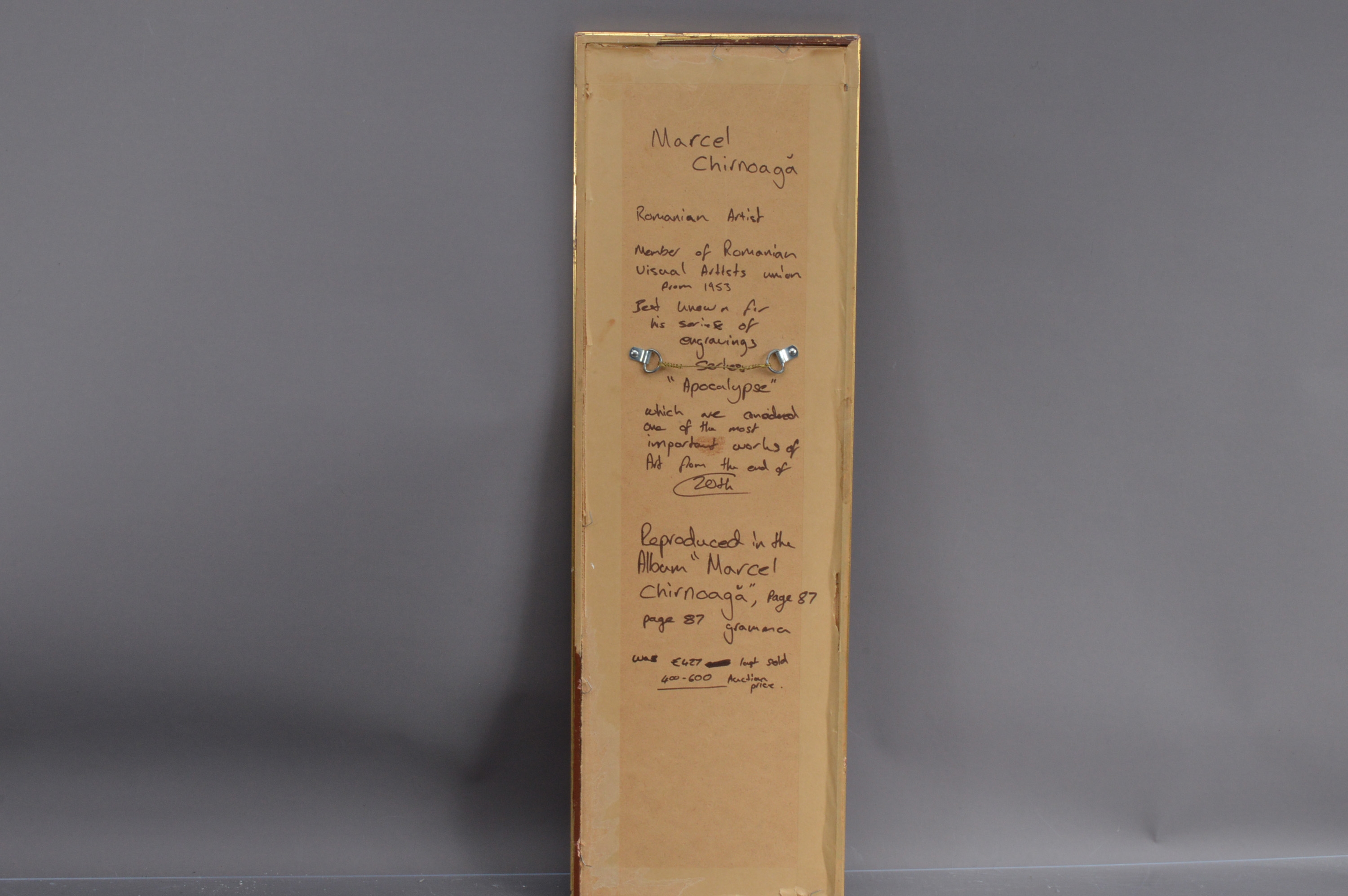 Marcel Chirnoaga | Grotesque etching | MutualArt