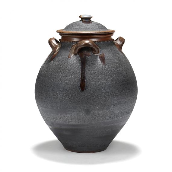 Mark Hewitt | Large Four-Handled Lidded Pot | MutualArt