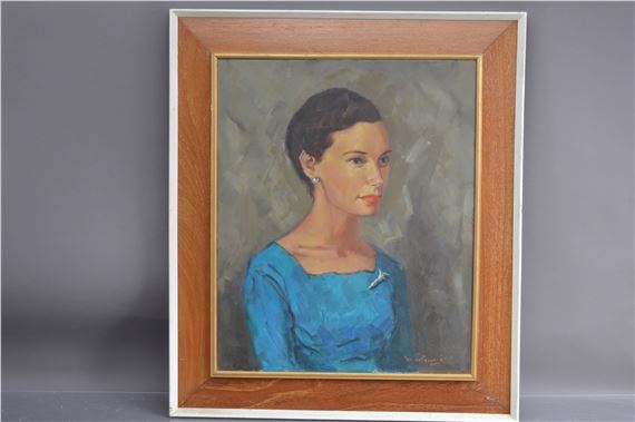 Mazli Mat Som | Portrait of Mrs John Drysdale (nee Janet Margaret 'Rita ...