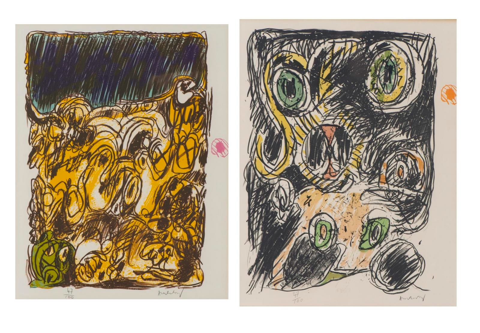 Pierre Alechinsky | Sac de lignes (1971) | MutualArt