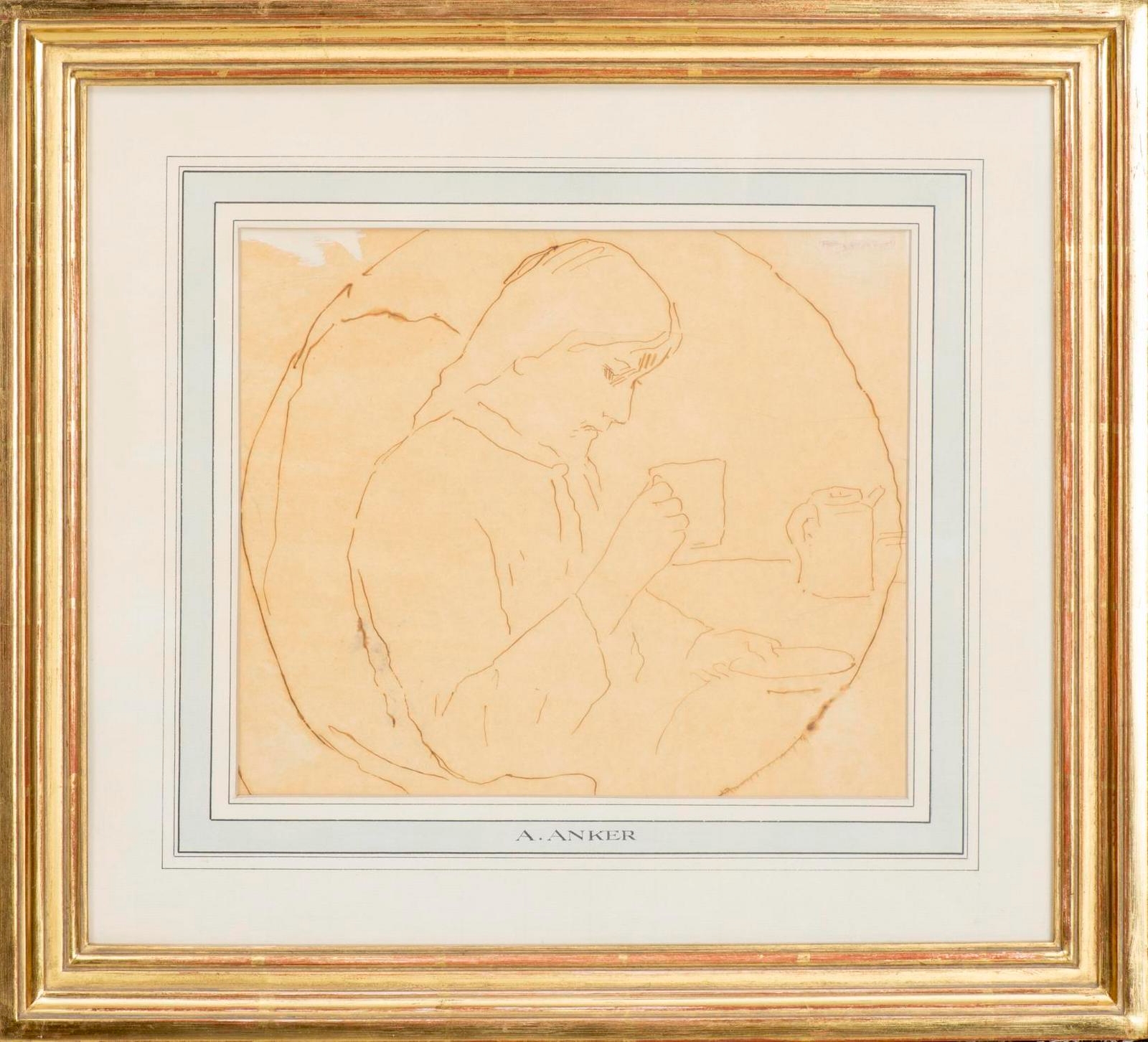 Albert Anker | Hohes Alter (1886) | MutualArt