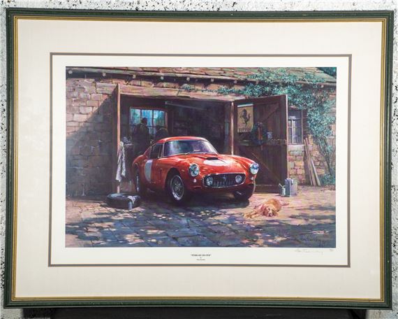 Alan Fearnley | FERRARI SWB BY ALAN FEARNLEY Superb limited edition pr ...