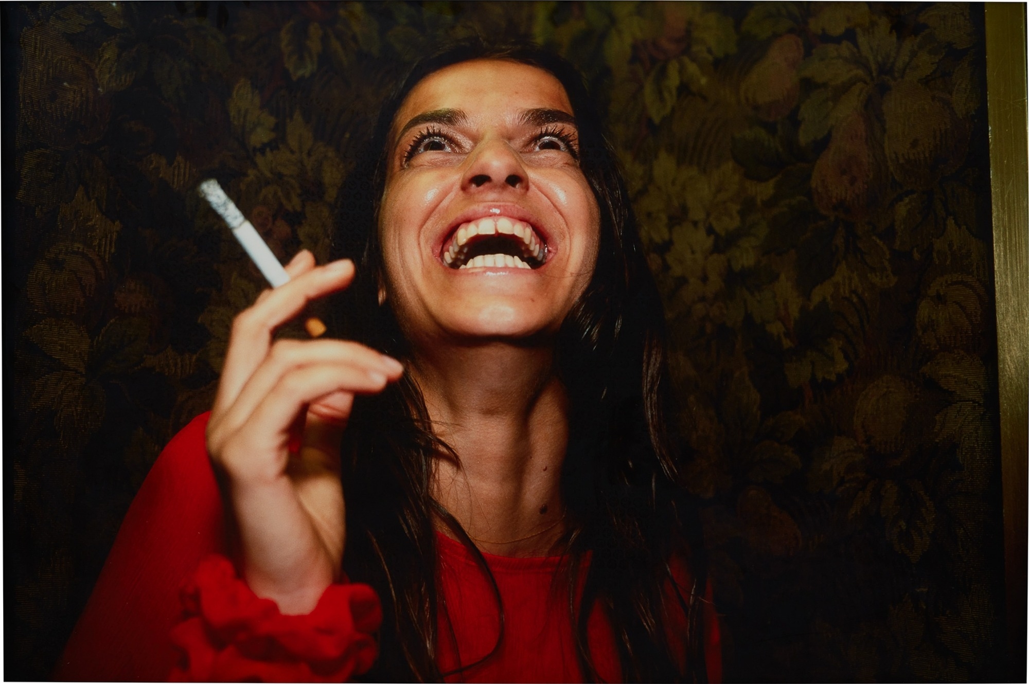 Nan Goldin | Trixie on a Ladder, NYC (1979) | MutualArt