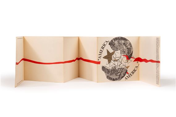 Franco Angeli | A catalogue and an handwritten note | MutualArt