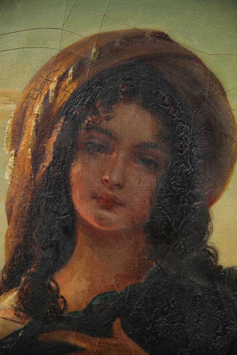 Virginia Phillips | Oil on Canvas Depicting the Virgin Mary | MutualArt