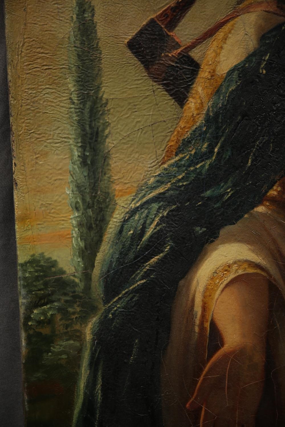 Virginia Phillips | Oil on Canvas Depicting the Virgin Mary | MutualArt