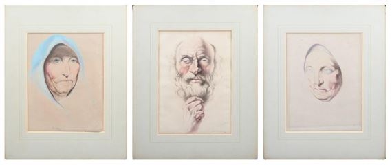 Stanley Reginald Wilson | THREE STANLEY WILSON PORTRAIT PAINTINGS (74 ...