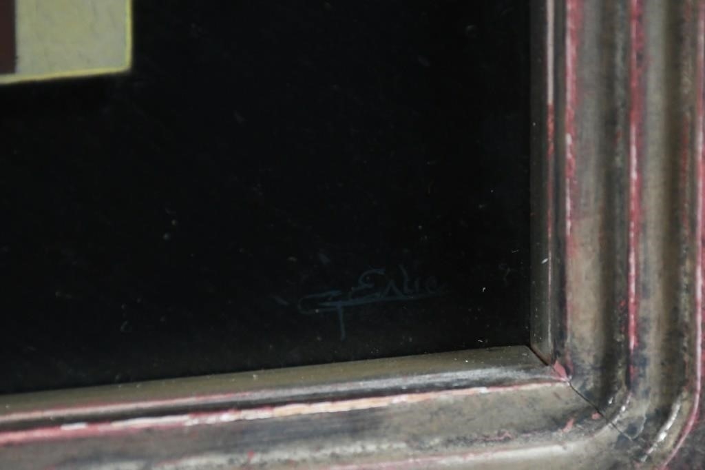 Gary T. Erbe | GARY ERBE TWO-SIDED TROMP L'OEIL PAINTING | MutualArt