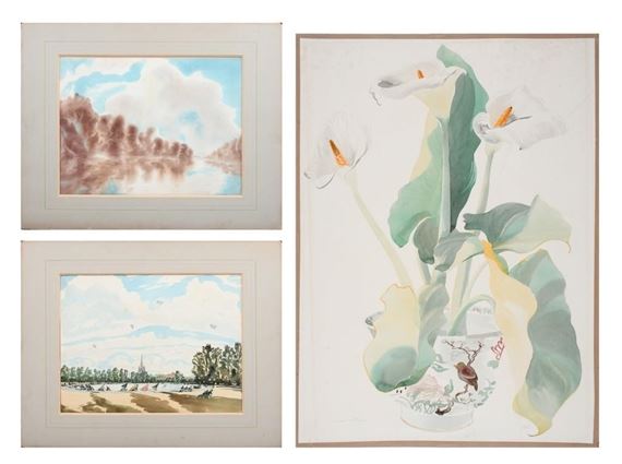 Stanley Reginald Wilson | THREE STANLEY WILSON WATERCOLOR PAINTINGS (37 ...