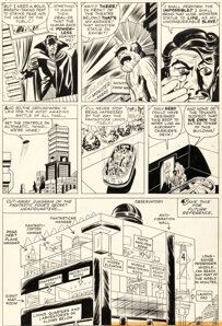 Jack Kirby | Jack Kirby and Sol Brodsky Fantastic Four #3 Story Page 5 ...
