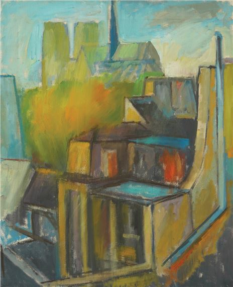 Vilim Svecnjak | Parisian Roofs [1932 (Circa 17) | MutualArt