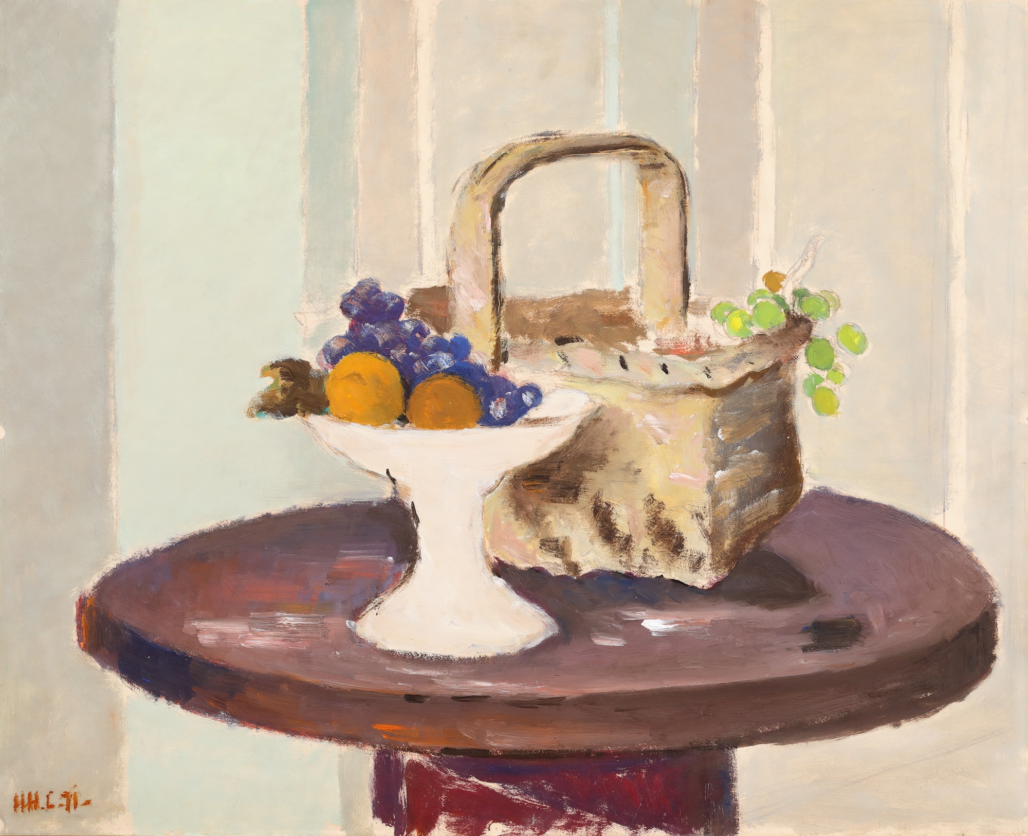 Henri H. Catargi | Still Life with Fruit Bowl [1971 (Circa 17) | MutualArt