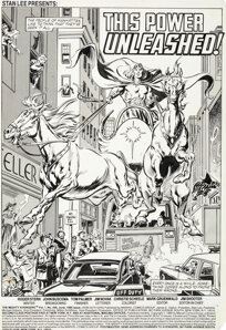 John Buscema | John Buscema and Tom Palmer The Avengers #256 Splash ...