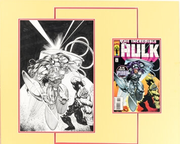 Liam Sharp | Liam Sharp and Robin Riggs The Incredible Hulk #430 Cover ...