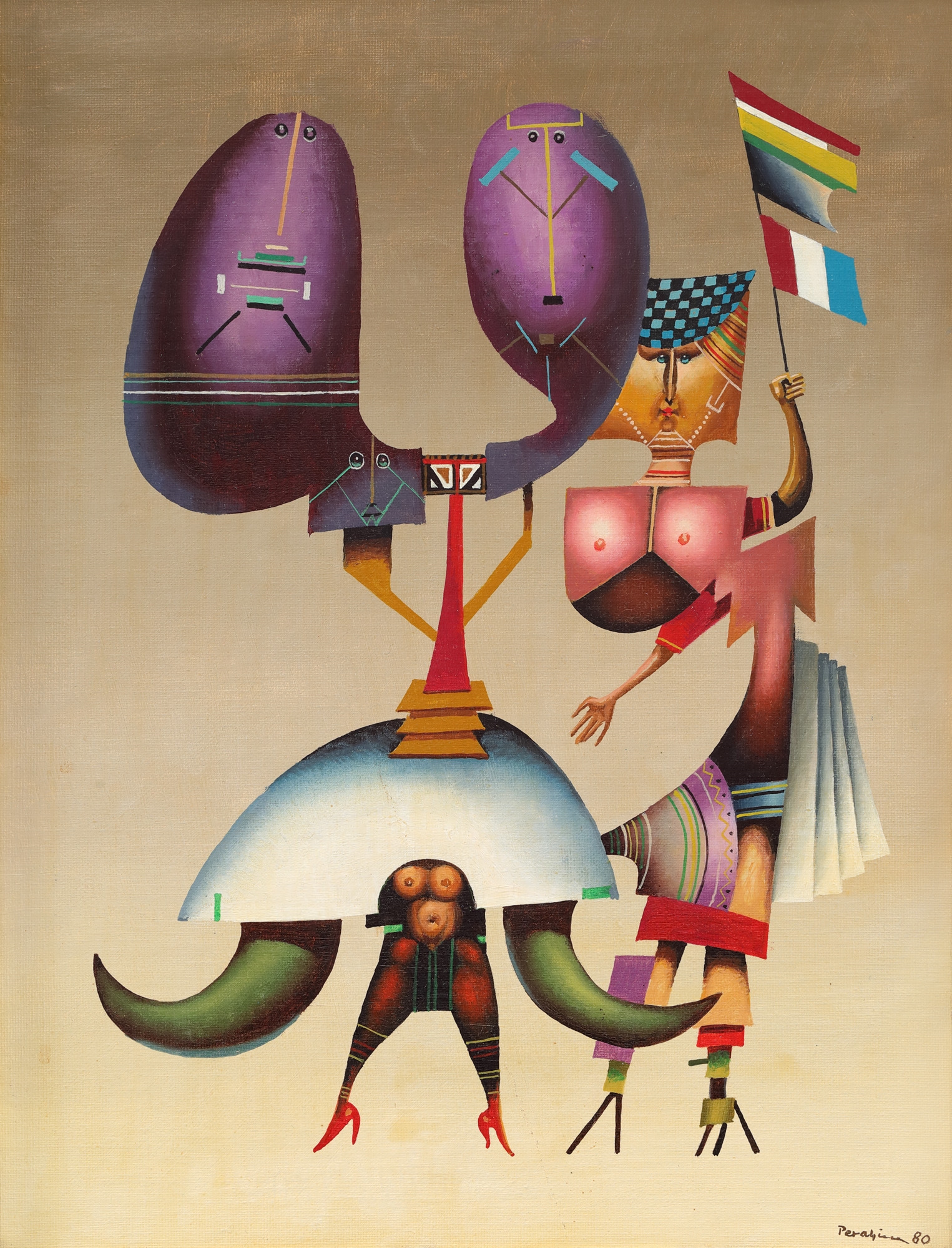 Jules Perahim | National Holiday [1980 (Circa 17) | MutualArt